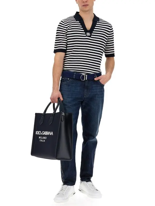 Dolce & Gabbana Large Shopper Bag - Blue