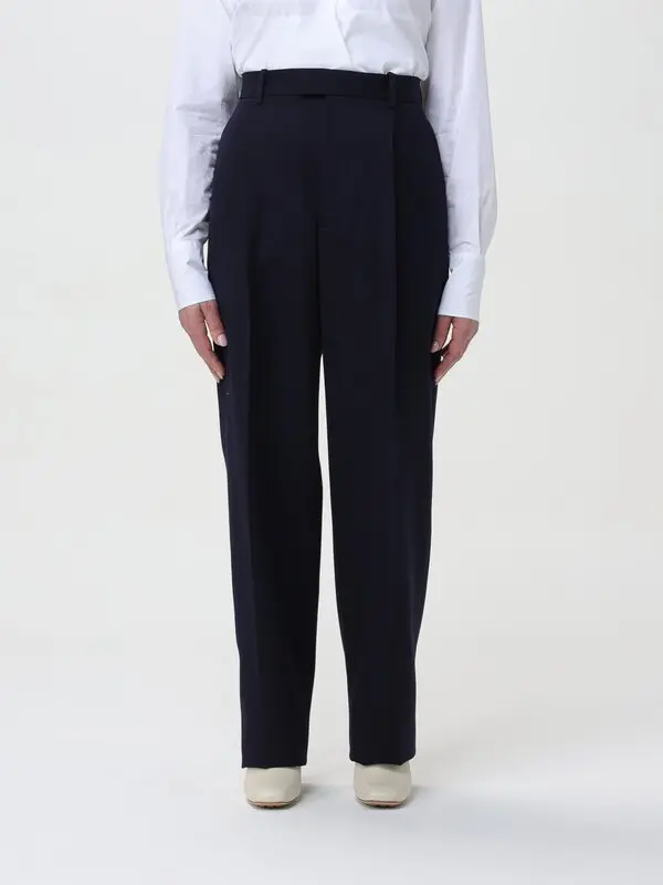 Bottega Veneta Belted Trousers - Blue