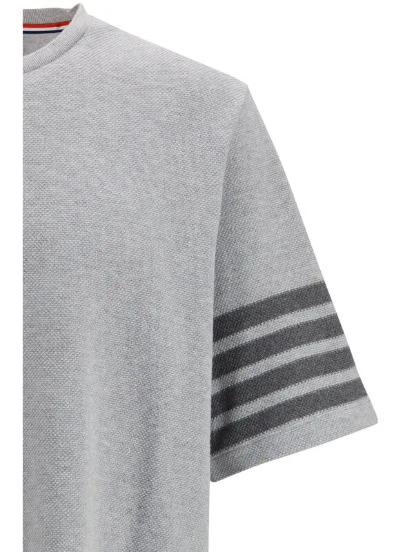 Thom Browne Textured Cotton Piqué T-shirt