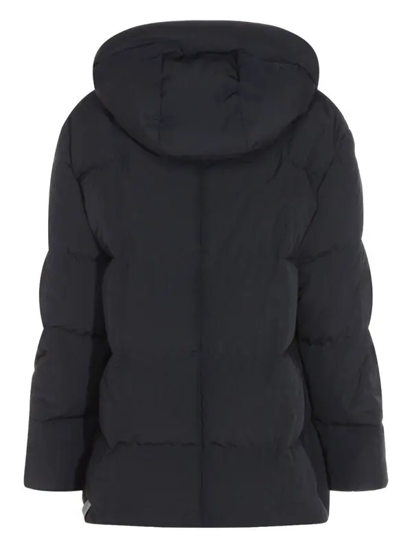 JIL SANDER Hooded Down Jacket - Multicolor