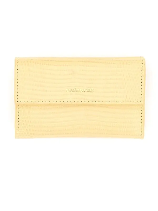 JIL SANDER Baby Wallet - Yellow