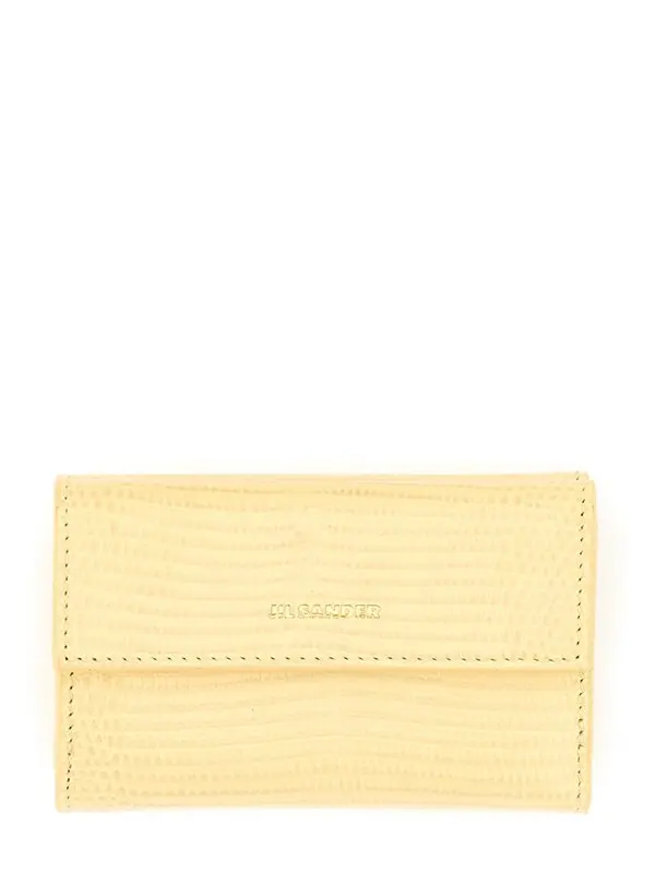 JIL SANDER Baby Wallet - Yellow