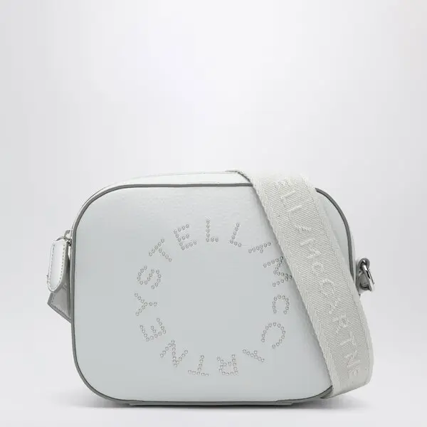 Stella McCartney Camera Bag With Logo And Shoulder Strap - Gray