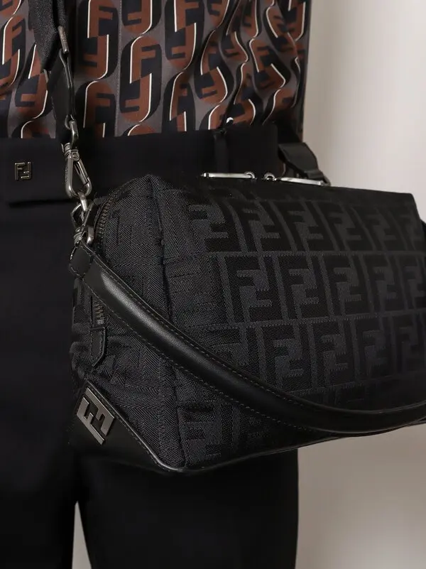 Fendi Lui Medium Ff Nylon Crossbody Bag - Multicolor