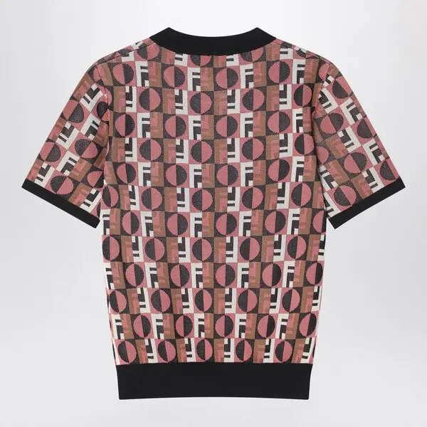 Fendi Viscose Jacquard Jumper