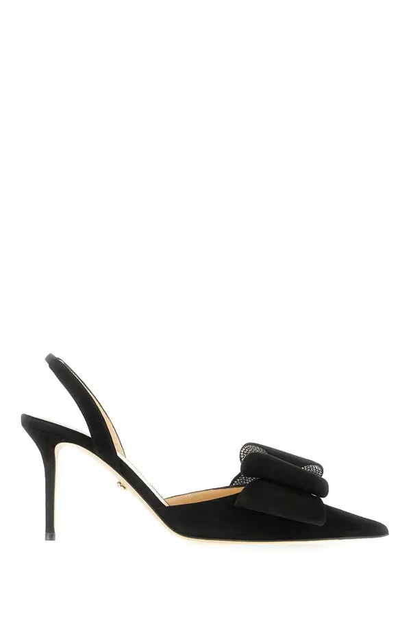 Mach & Mach Slingback Pumps With Bow Detailing - Multicolor