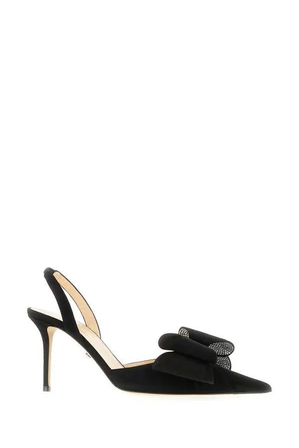 Mach & Mach Slingback Pumps With Bow Detailing