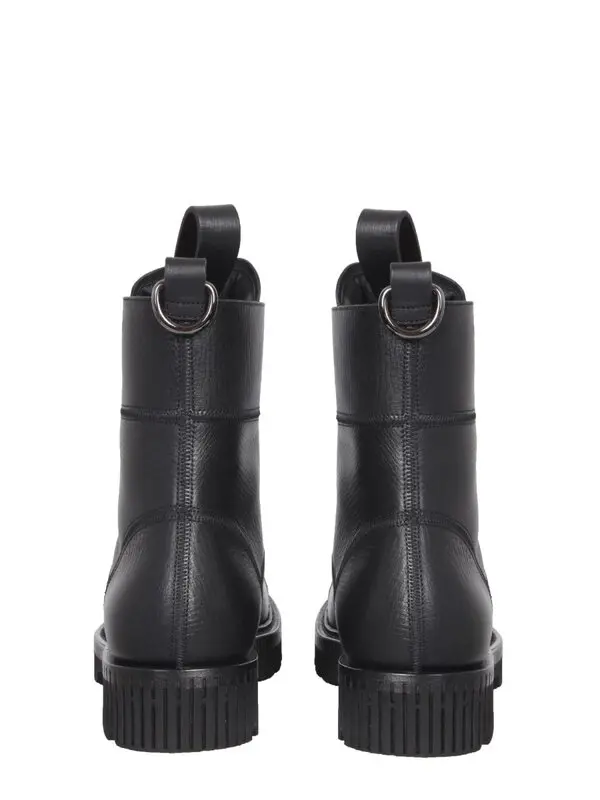 Dolce & Gabbana Bernini Lace-up Combat Boots