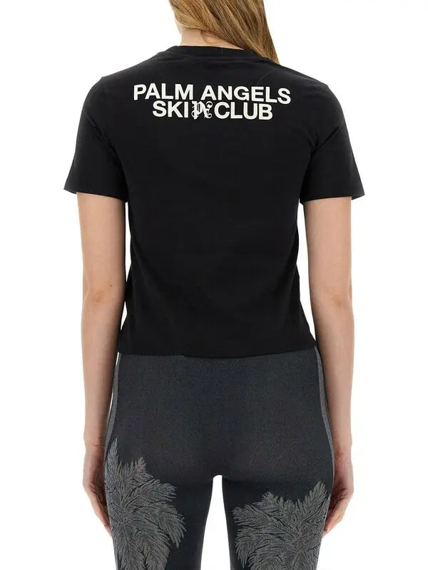 Palm Angels Palm Ski Club T-shirt - Black