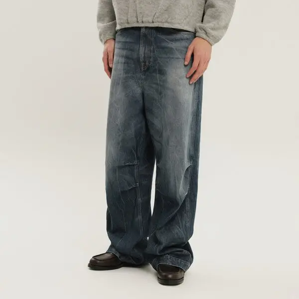 1989 STUDIO Old Mastiff Denim Wide Leg Pants