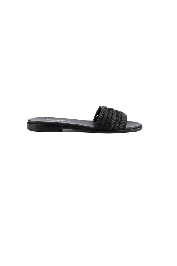 Prada Woven Slippers - Multicolor