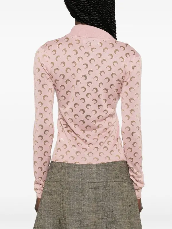 MARINE SERRE Moon Devoré Shirt