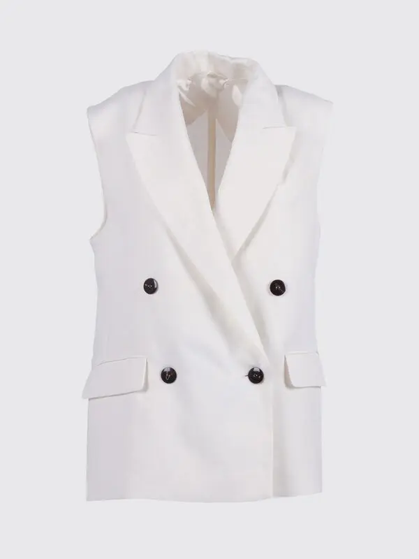Max Mara Double Breasted Waistcoat