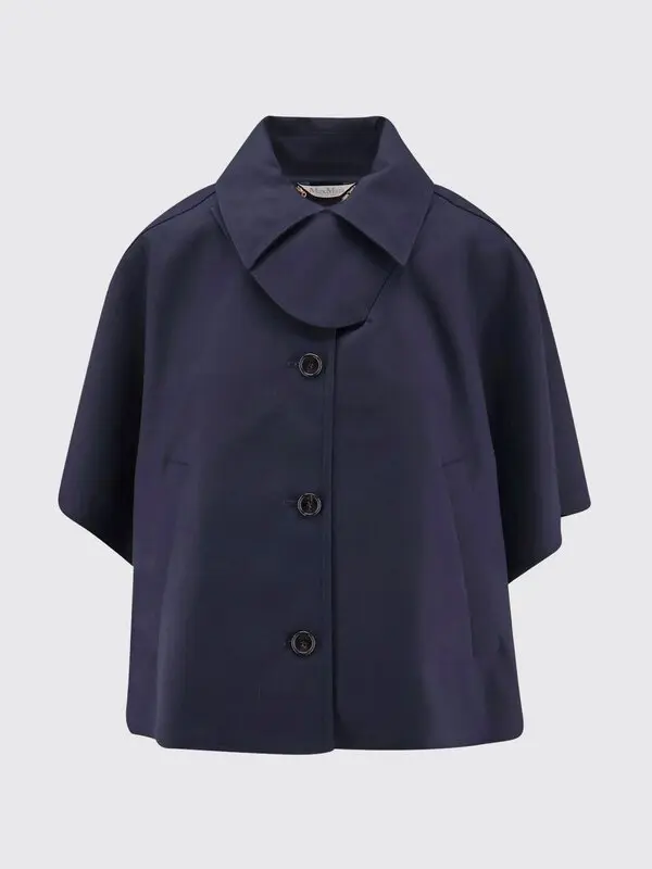 Max Mara Cape Coat - Blue