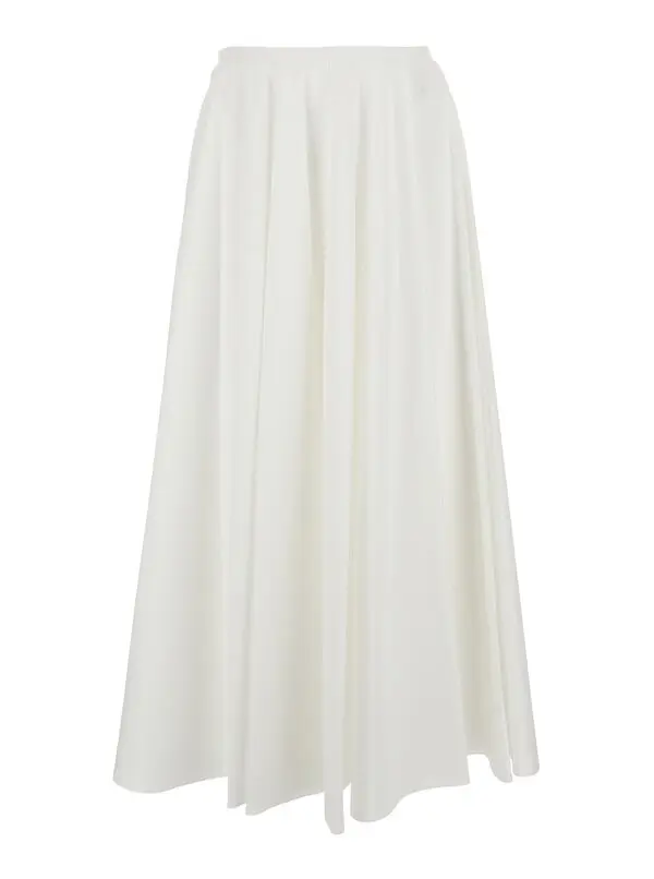 Givenchy Flared Cotton Skirt - Multicolor