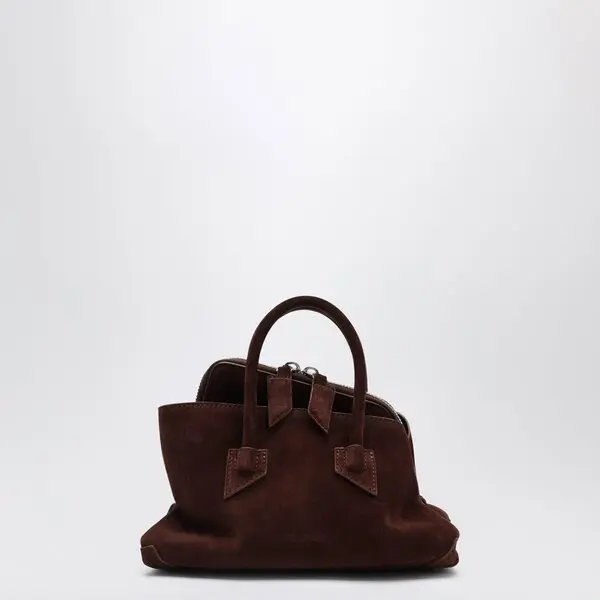 Attico La Passeggiata" Suede Mini Bag - Brown