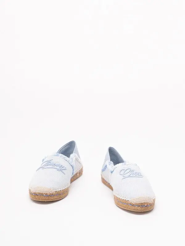 JIMMY CHOO Avi Flat Espadrilles - Multicolor