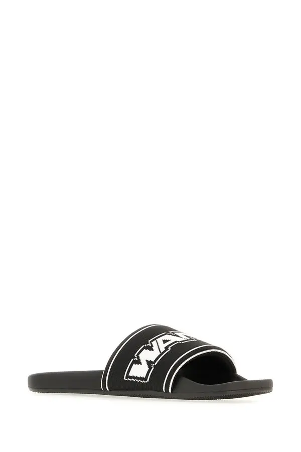 Alexander Wang Logo Slides - Multicolor