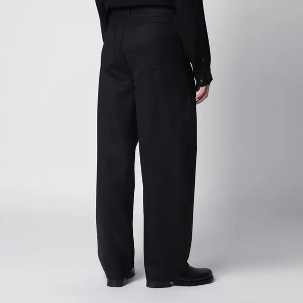 Séfr Wool-blend Trousers - Black