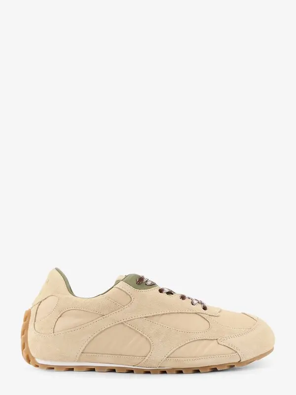 Bottega Veneta Orbit Flash Suede And Nylon Blend Sneakers - Multicolor