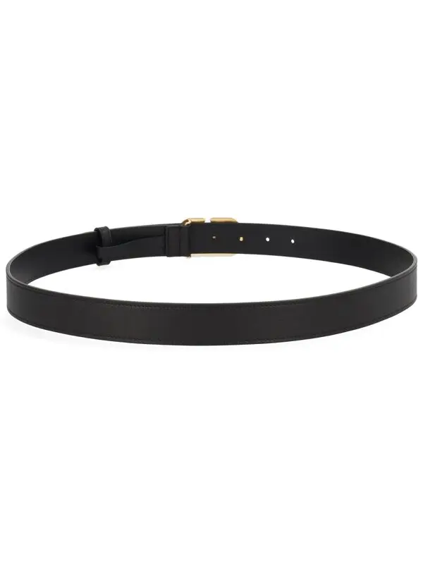 Valentino Garavani Vlogo Signature Belt - Black