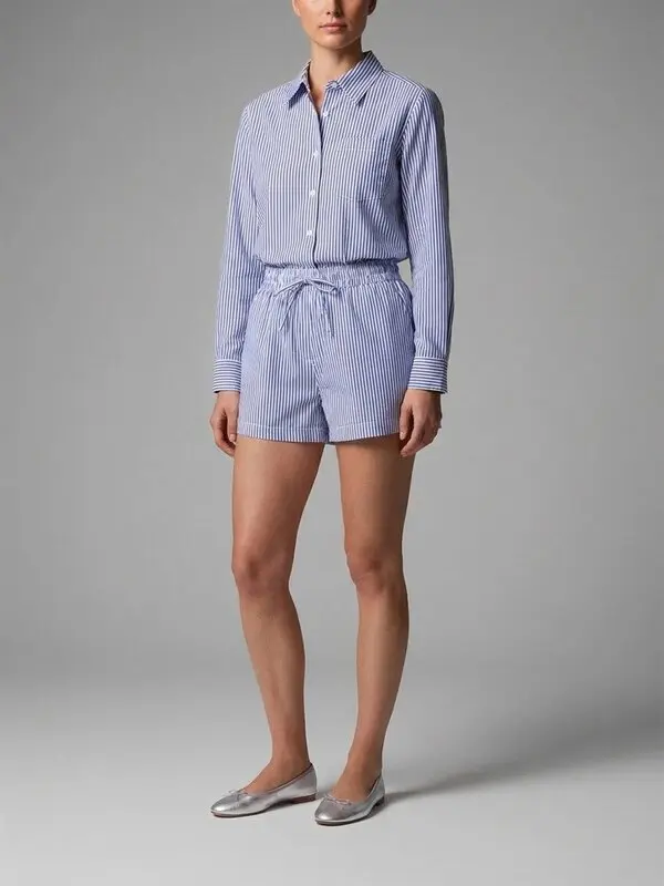 P.a.r.o.s.h Striped Drawstring Shorts - Multicolor