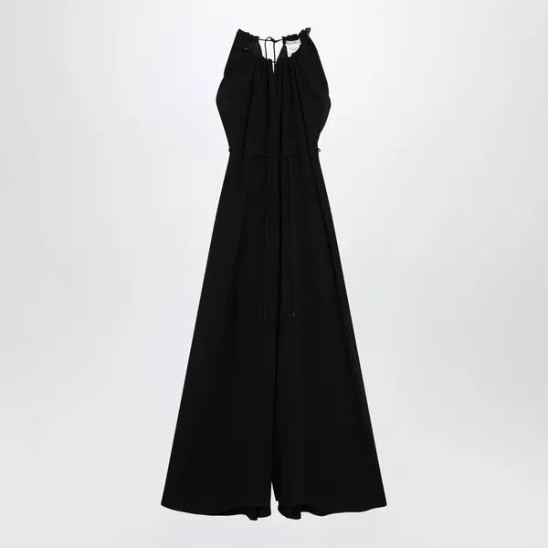 Max Mara Jersey Wide Leg Jumpsuit - Black