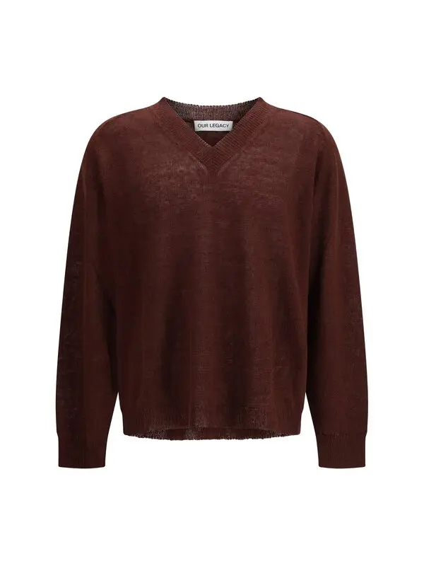 Our Legacy V-neck Sweater - Multicolor