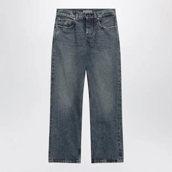 Balenciaga Distressed Denim Jeans - Blue