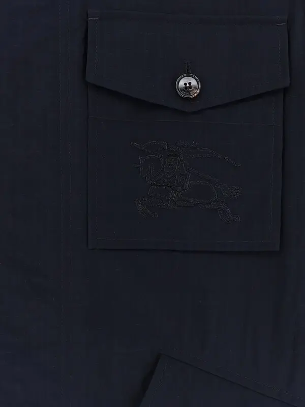 Burberry Bradmore Nylon Jacket - Blue