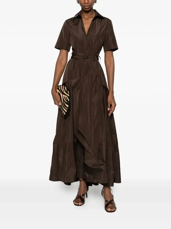 P.a.r.o.s.h Cotton Shirtdress With Belt