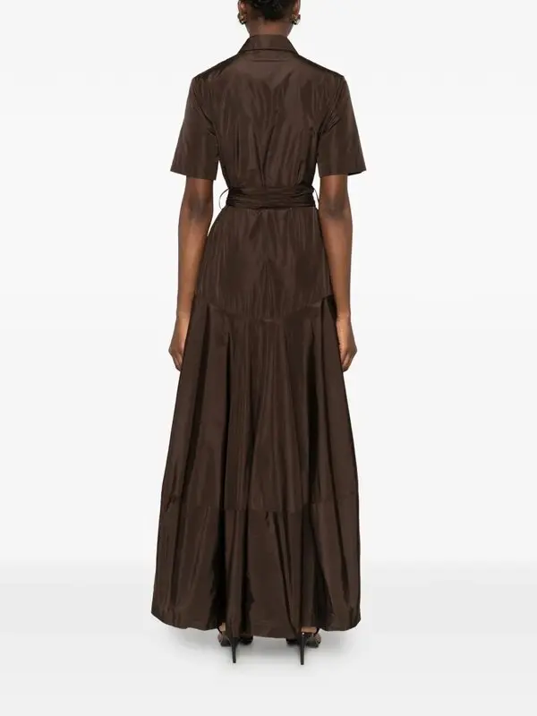P.a.r.o.s.h Cotton Shirtdress With Belt