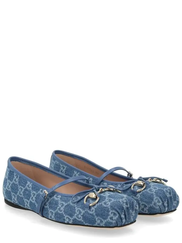 Gucci Ballerina Flats With Horsebit Detail