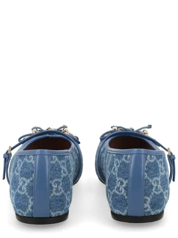 Gucci Ballerina Flats With Horsebit Detail