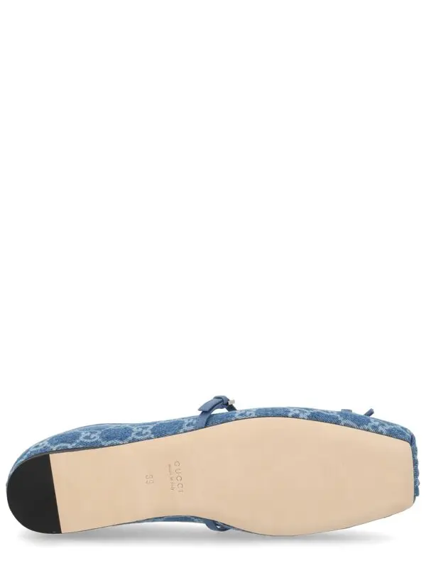 Gucci Ballerina Flats With Horsebit Detail