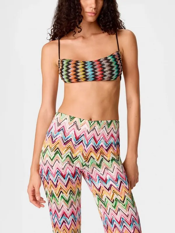 Missoni Patterned Viscose Pants - Multicolor