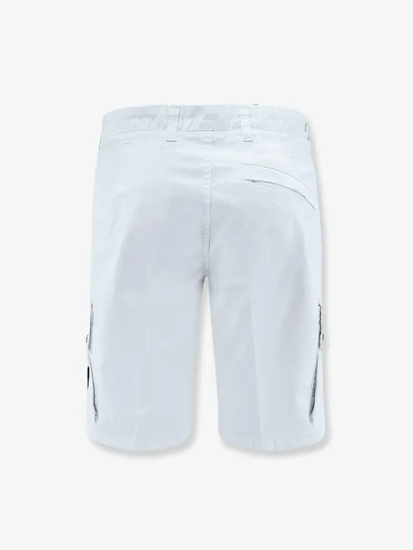 Stone Island Organic Cotton Cargo Shorts