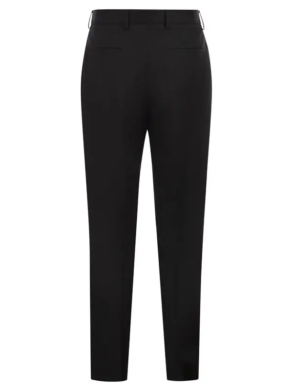 BOSS Slim Fit Virgin Wool Serge Trousers