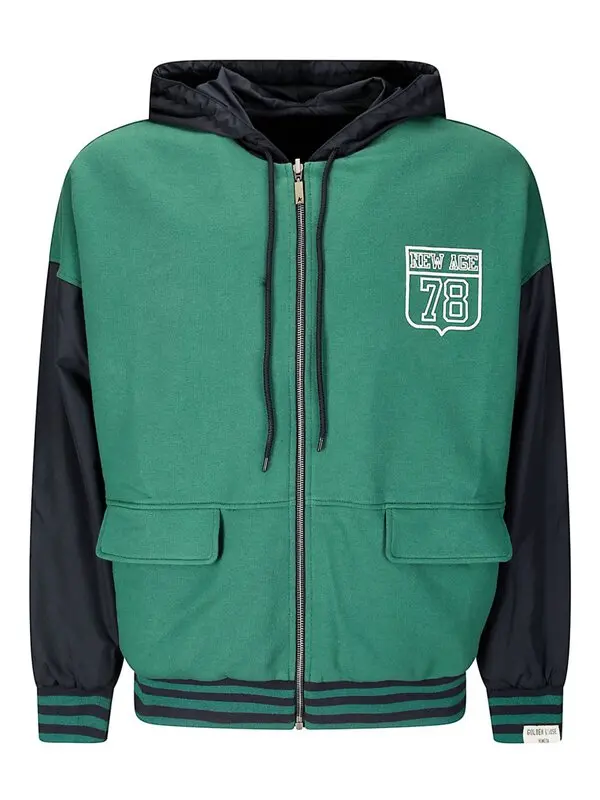 GOLDEN GOOSE Reversible Cotton Hoodie - Multicolor