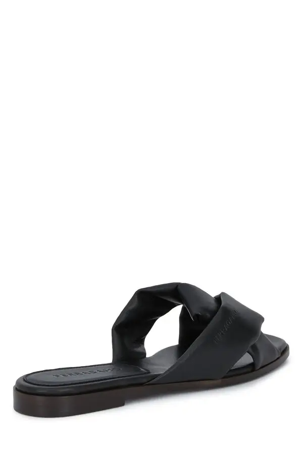 FERRAGAMO Flat Sandals With Knot Detailing