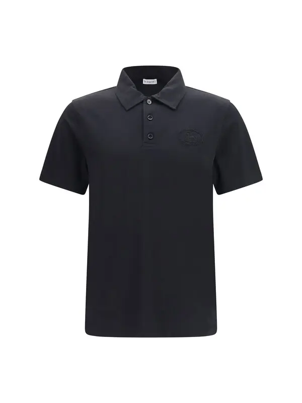 Burberry Piqué Polo Shirt - Blue