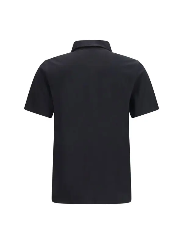 Burberry Piqué Polo Shirt - Blue