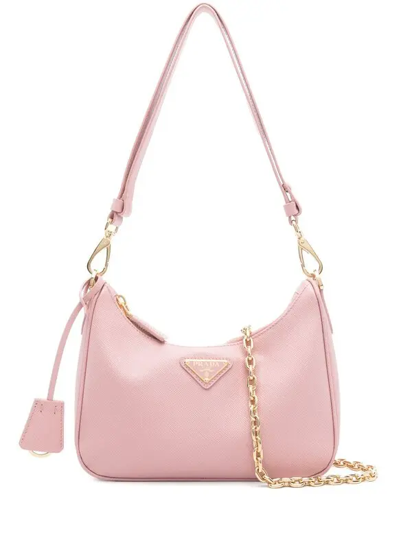 Prada Re-edition Leather Shoulder Bag - Multicolor