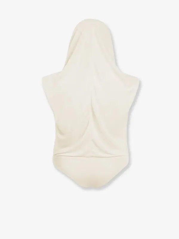 Alaïa Hooded Viscose Top