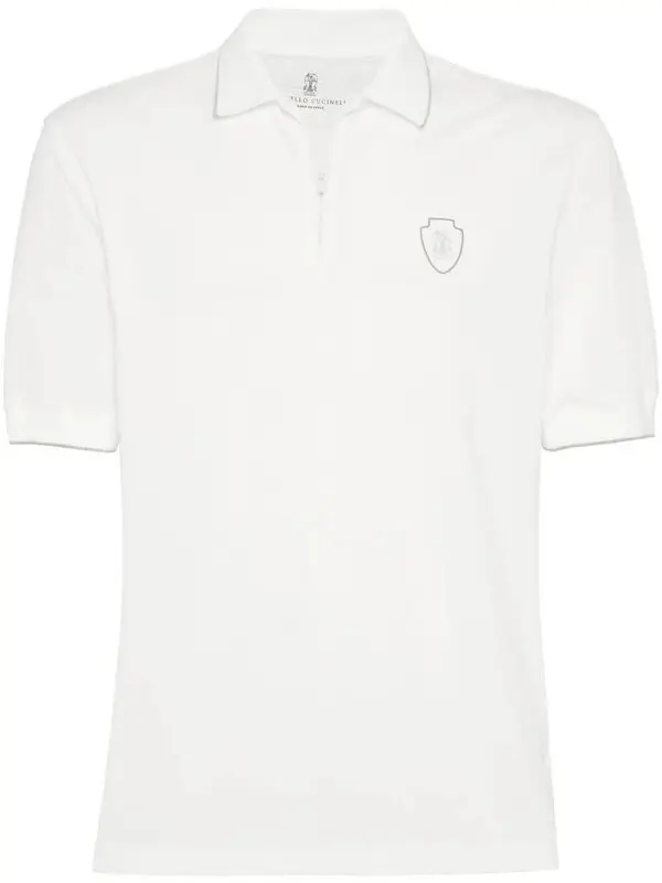 Brunello Cucinelli Piquet Polo Shirt - Multicolor