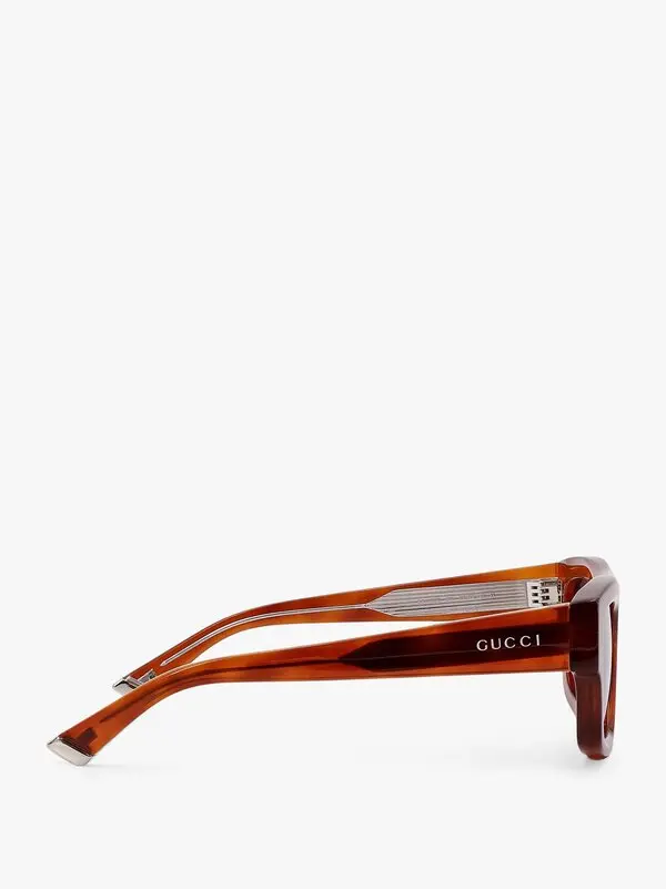 Gucci Acetate Rectangular Sunglasses