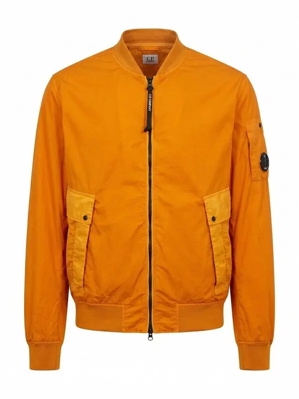 C.P. COMPANY Polyamide Bomber Jacket - Multicolor