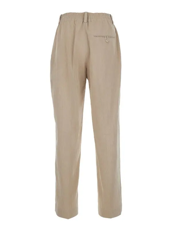 Jacquemus Le Pantalon Croisiere' Linen Trousers - Multicolor