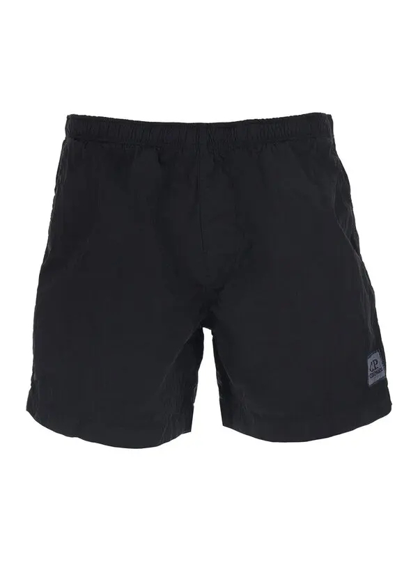 C.P. COMPANY Swim Shorts With Embossed Logo