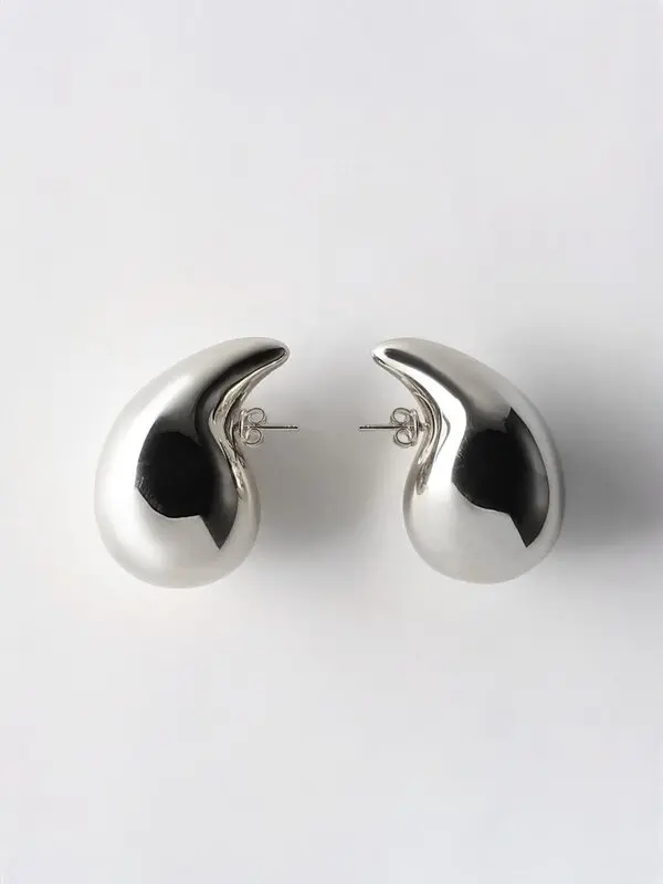 Bottega Veneta Jewel Earrings - Silver